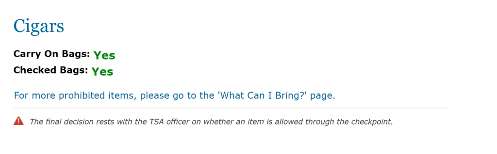 Can You Bring Cigarettes On A Plane Tsa And Import Rules